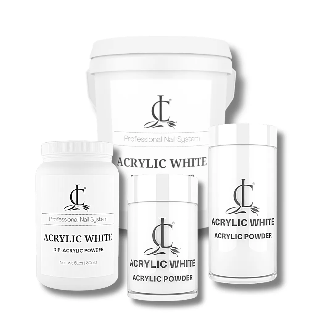 White (SUPER WHITE) | Acrylic Powder - Cllam Supply