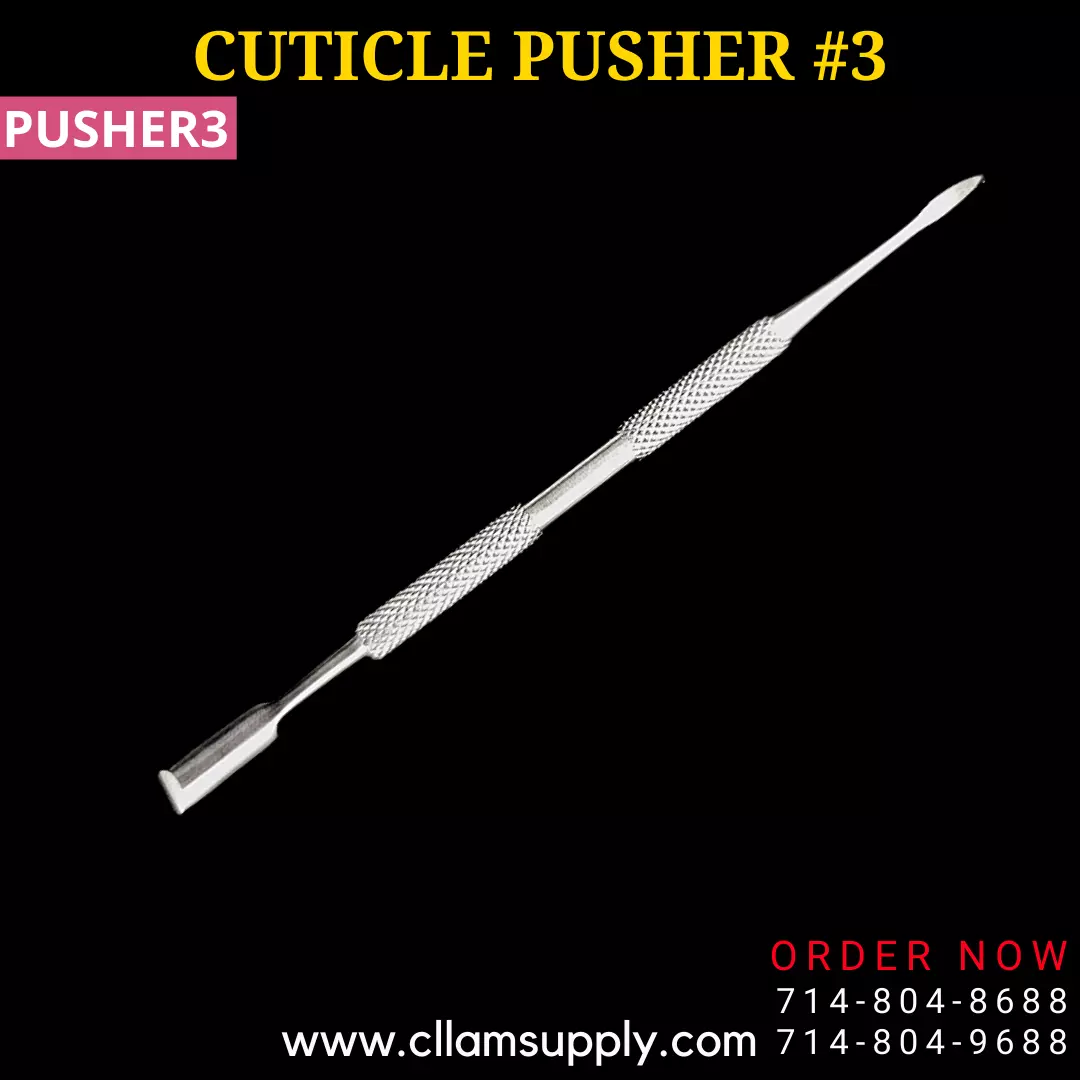 CUTICLE PUSHER 3 | PUSHER3 - Cllam Supply
