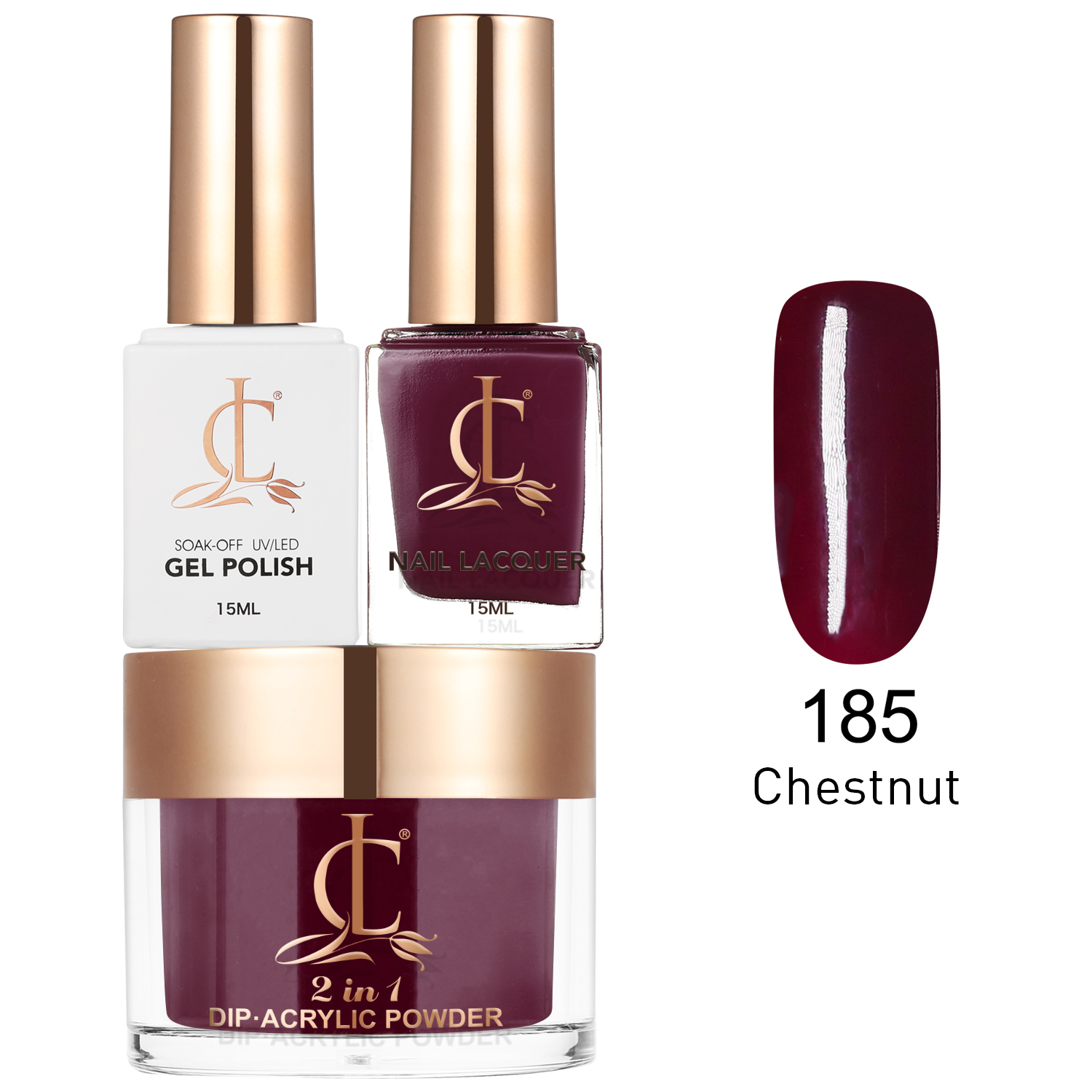 CL185 CHESTNUT - Cllam Supply