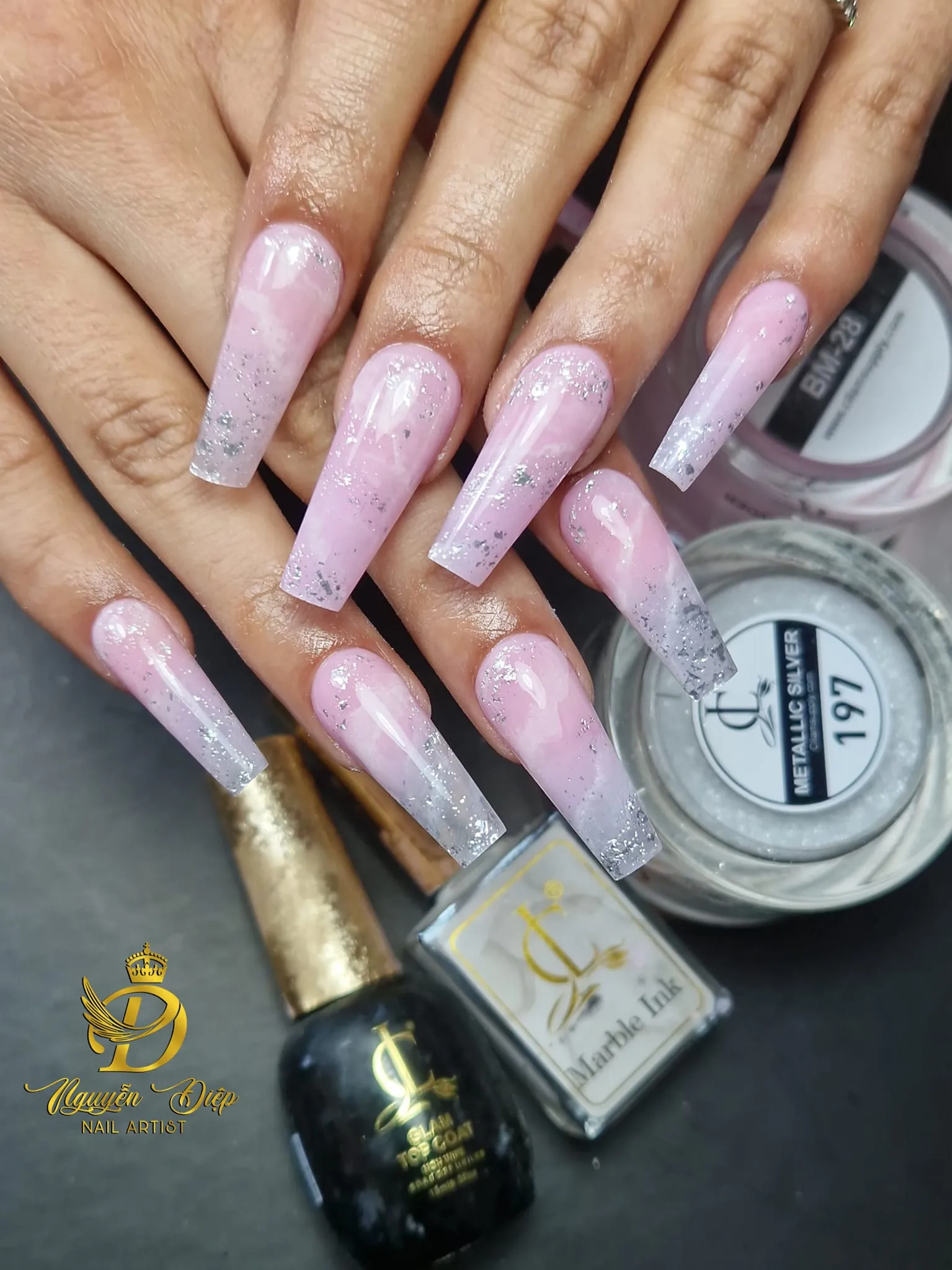 Marble Ink - White - Cllam Supply