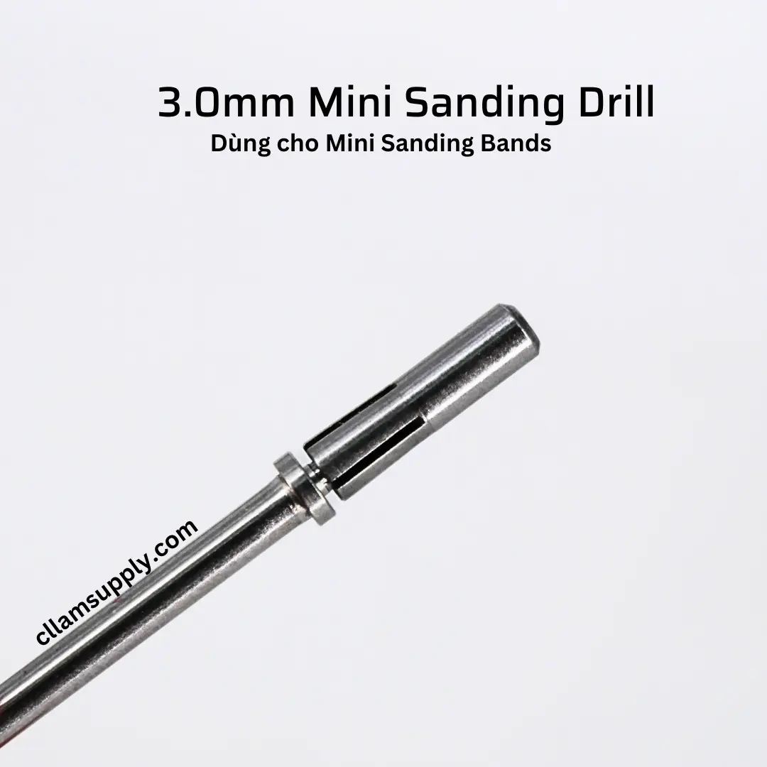 Mini Sanding Bands with Drill bit 3.0mm - Cllam Supply